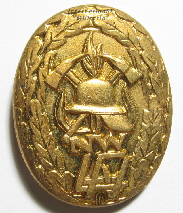 German NW Firefighter Performance Badge Gold Type II. - imil